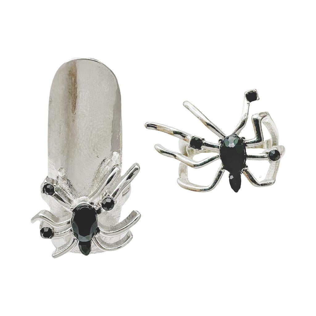 Gothic Finger Rings Spiders Rings Party Accessories Spiders Weddings ...