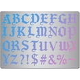 Gothic Font Lettering Stencils Old English Font Stainless Steel ...