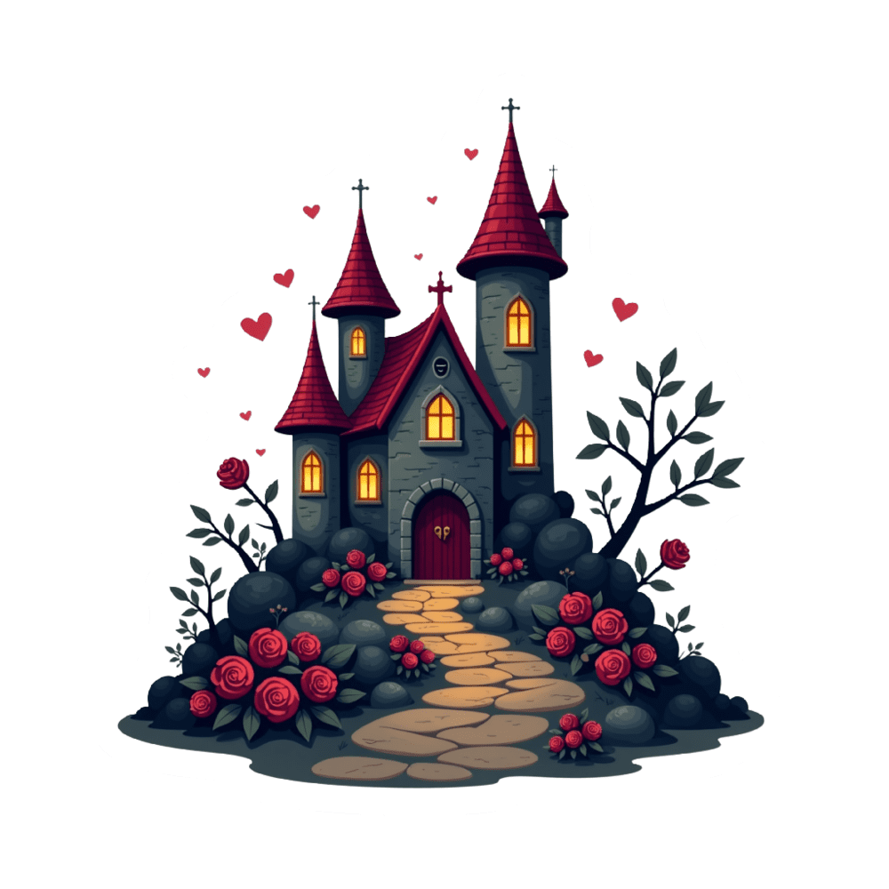 Gothic Fridge Magnet Cat Refrigerator Magnet Mysterious Magnetic ...