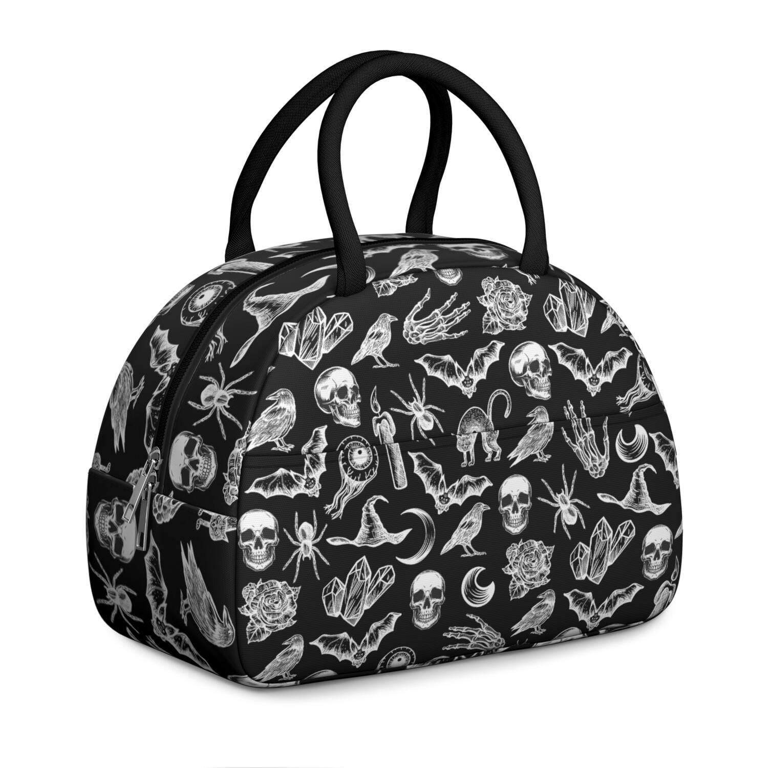 Gothic Galaxy Lunch Box for Women - Starry Night Theme Insulated Tote ...
