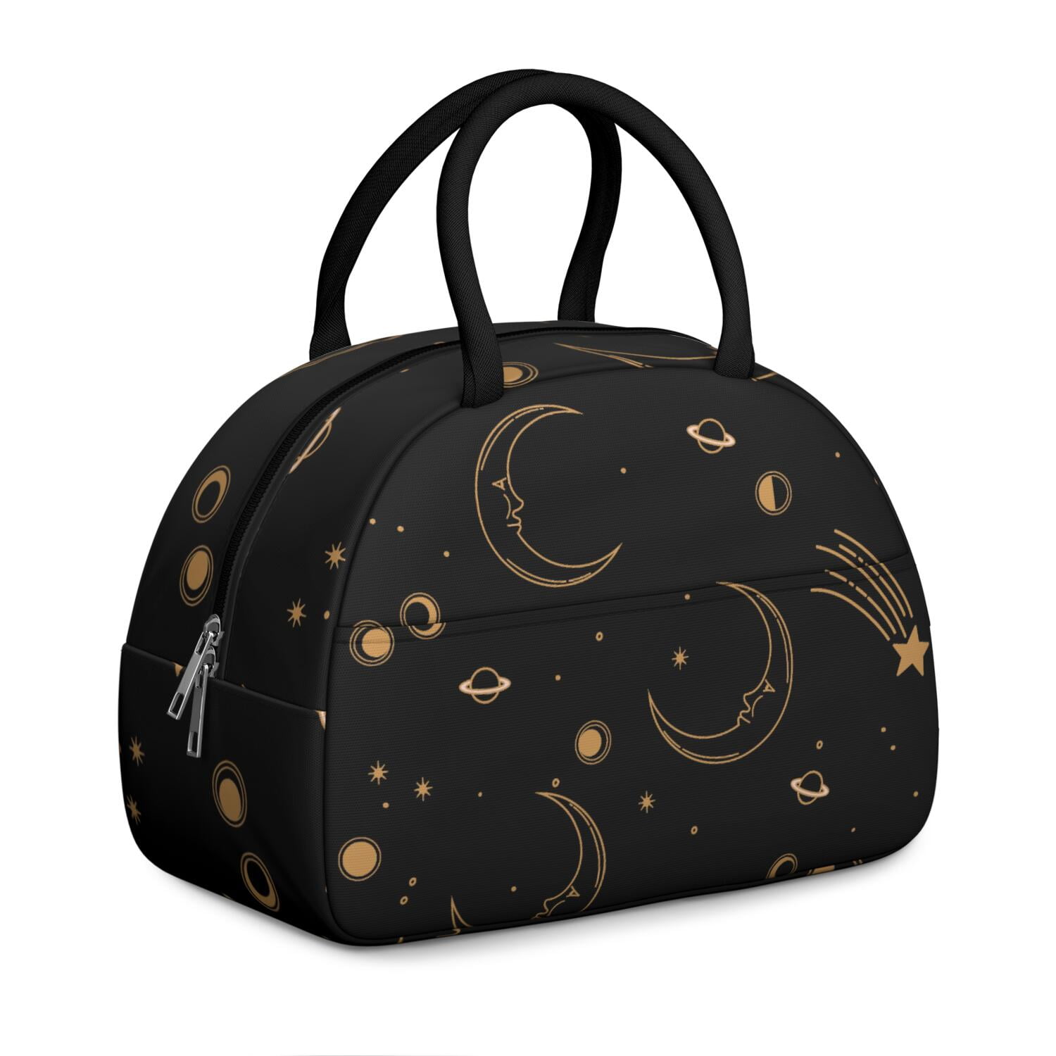 Gothic Galaxy Lunch Box for Women - Starry Night Theme Insulated Tote ...