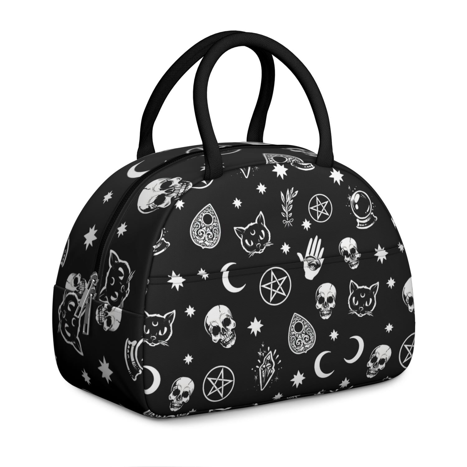 Gothic Galaxy Lunch Box for Women - Starry Night Theme Insulated Tote ...