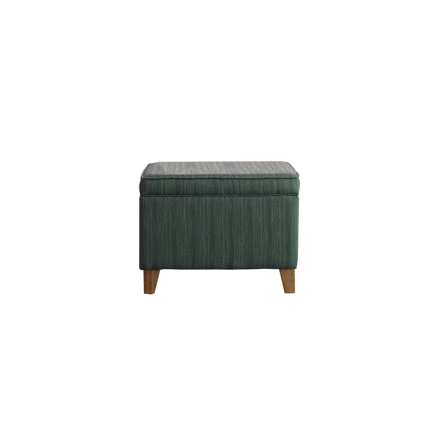 Gothic Grace Fabric Upholstered Wooden Ottoman with Lift Top Storage ...