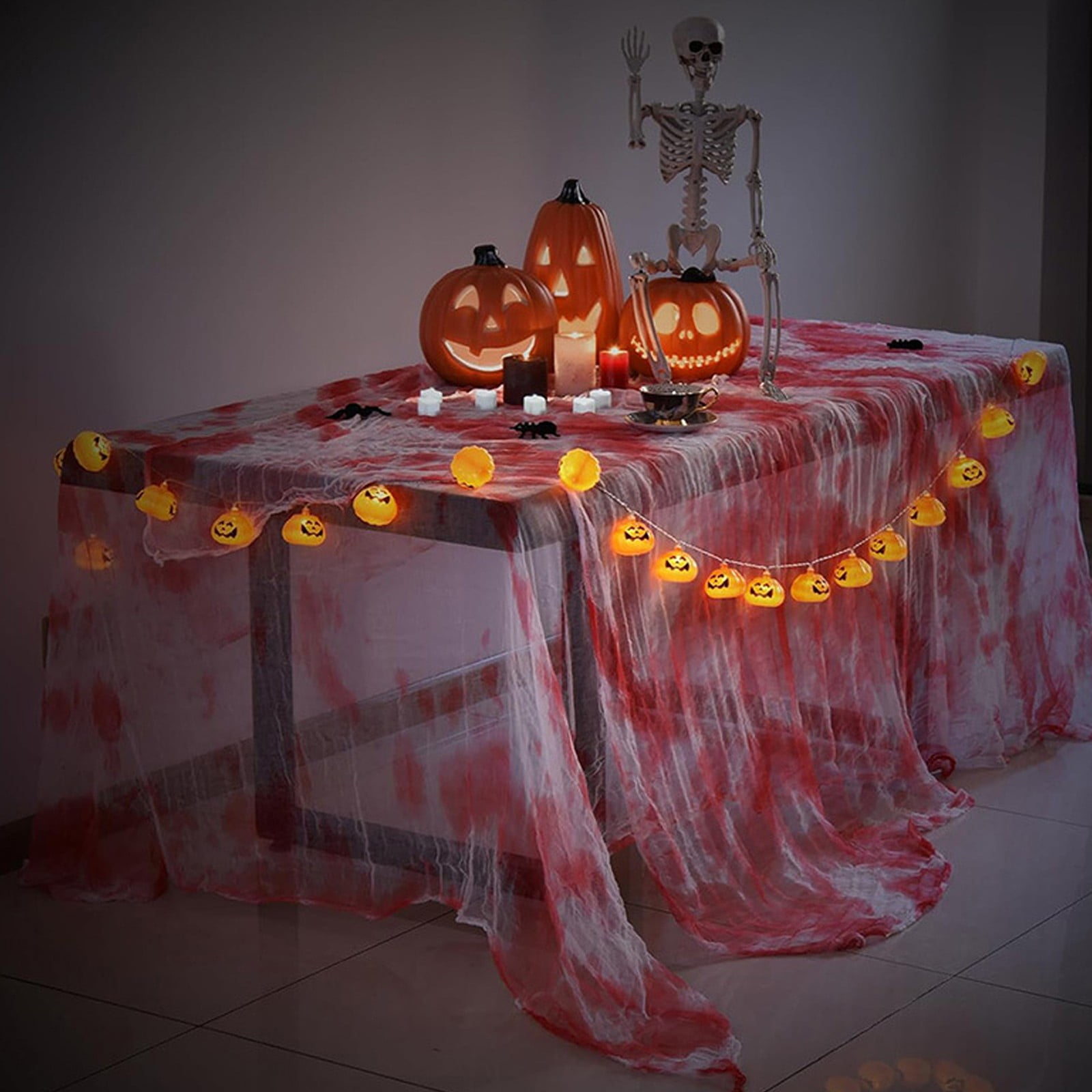 Gothic Halloween Maze Escape Room Props, Scary Scene Decoration, Party ...