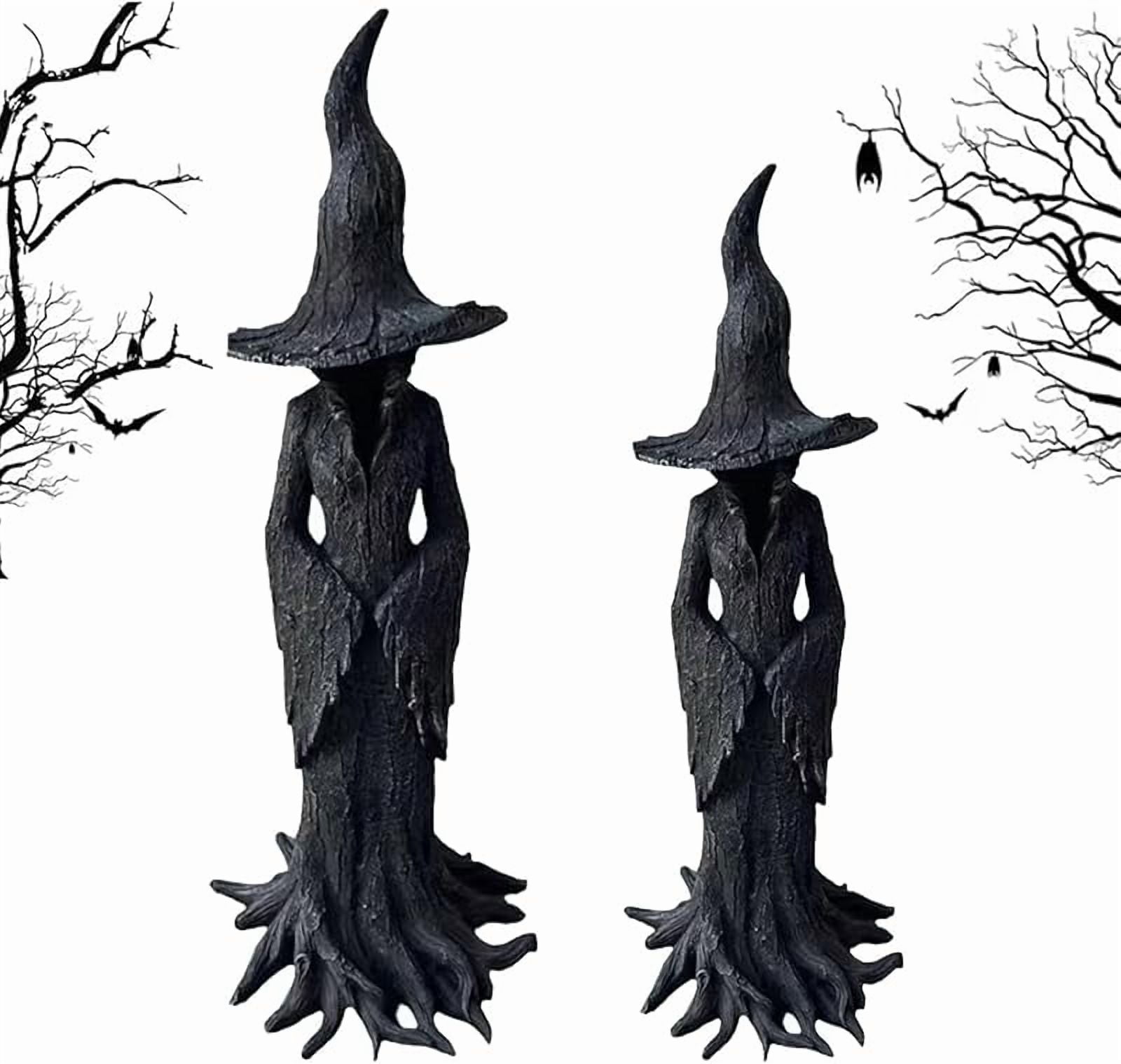 Gothic Halloween Witch Statue - Guardian of Your Home Witch Statue ...