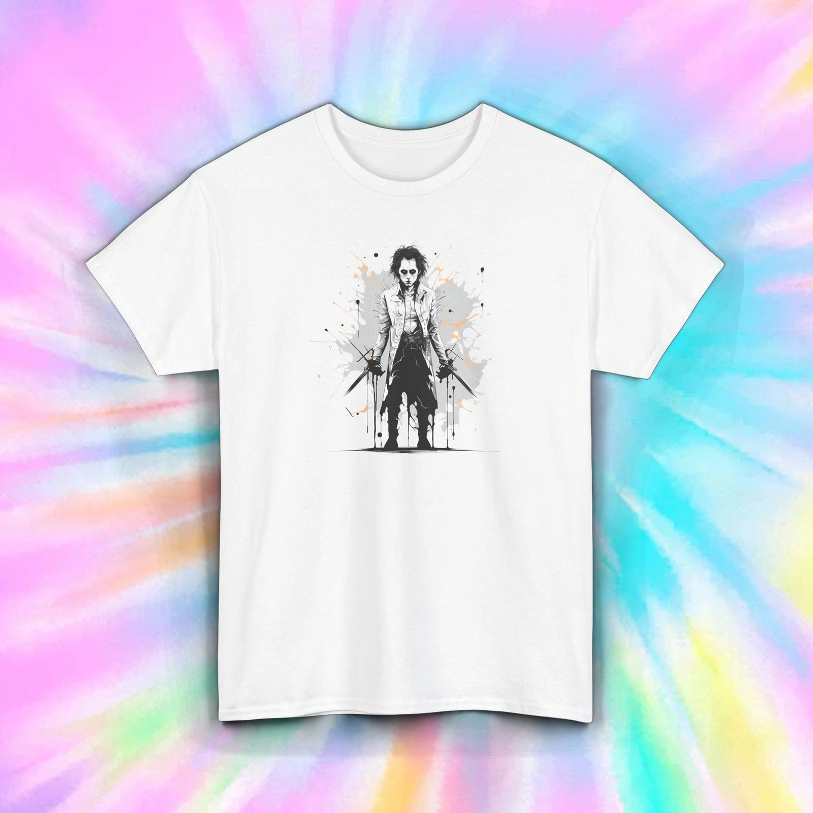 Gothic Horror Creepy Scissorhands Inspired Dark Fantasy Fan Art Unisex ...