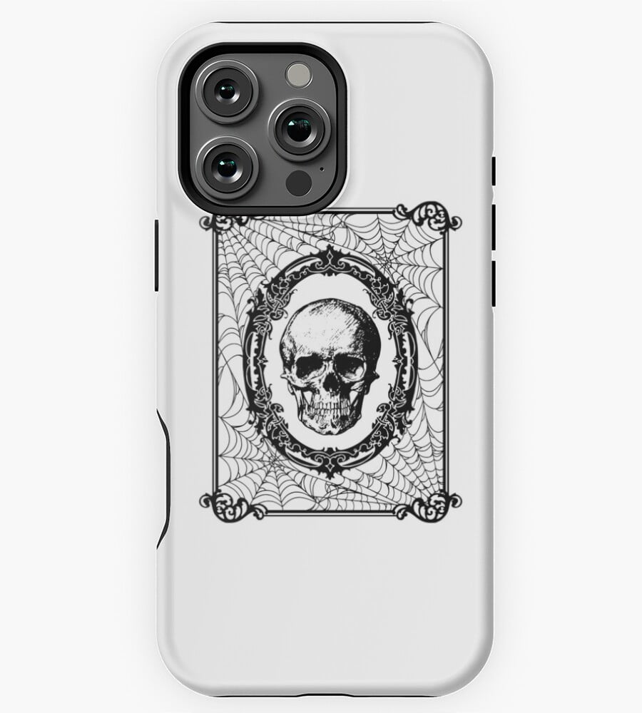 Gothic Human Skeleton GA14414 Phone Case for iPhone 11 to 17 Pro Max ...