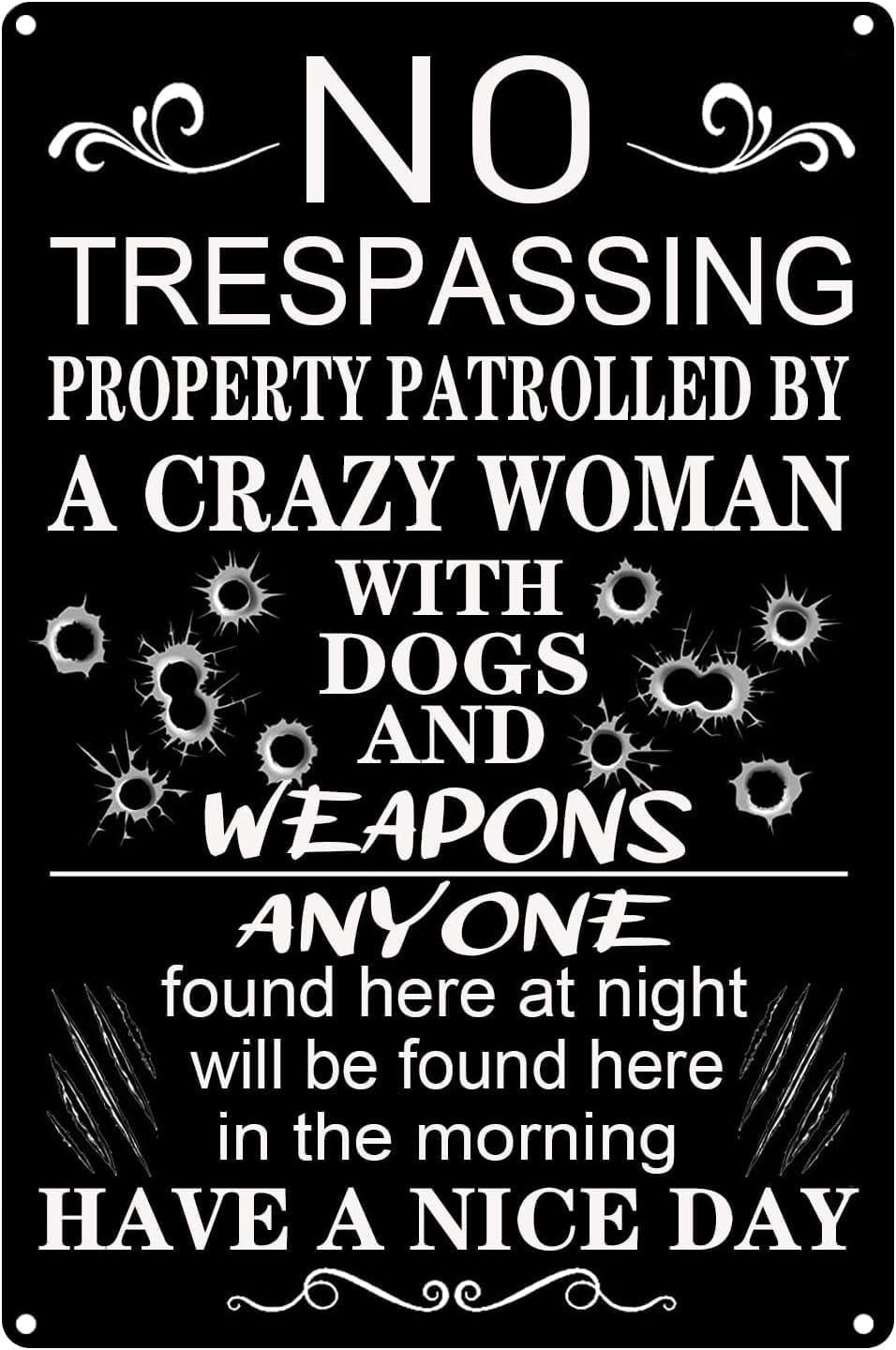 Gothic - Inspired Metal Sign: Enigmatic Woman Surrounded by Screaming ...