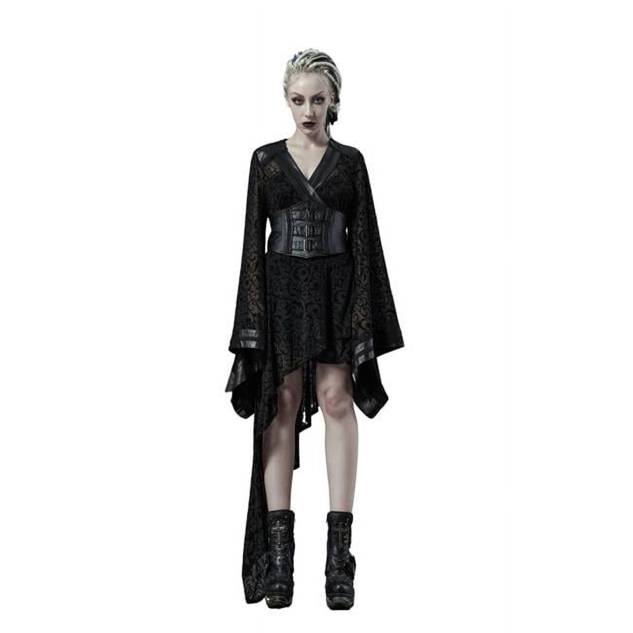 Gothic Kimono with Waistcincher, Black - Medium & Large - Walmart.com
