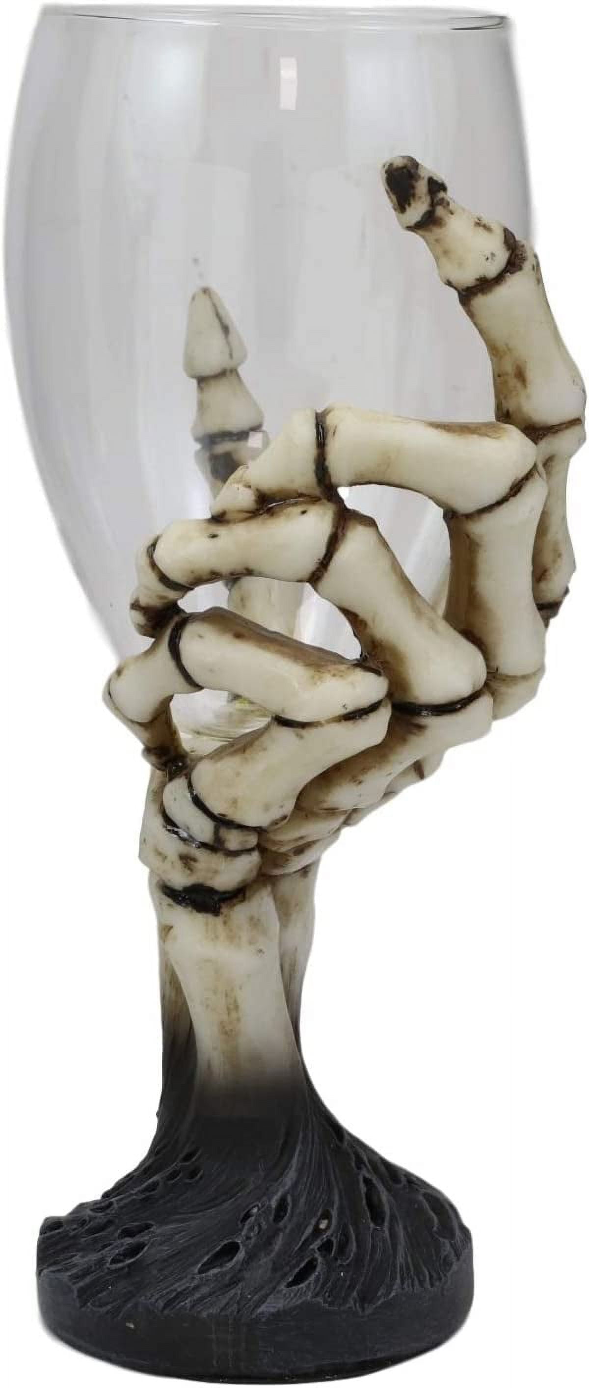 Gothic Macabre Potion Skeleton H Wine Goblet Glass Drink Chalice For ...