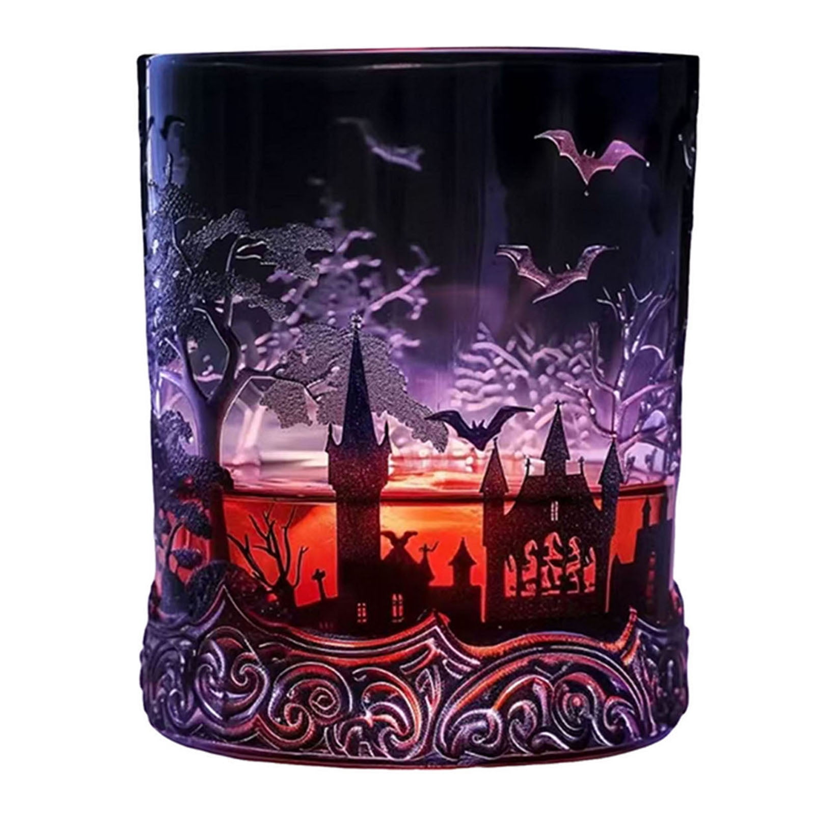 2025 New Magic Potion Style Bottle, Gothic Castle & Bat Design, Bottle ...