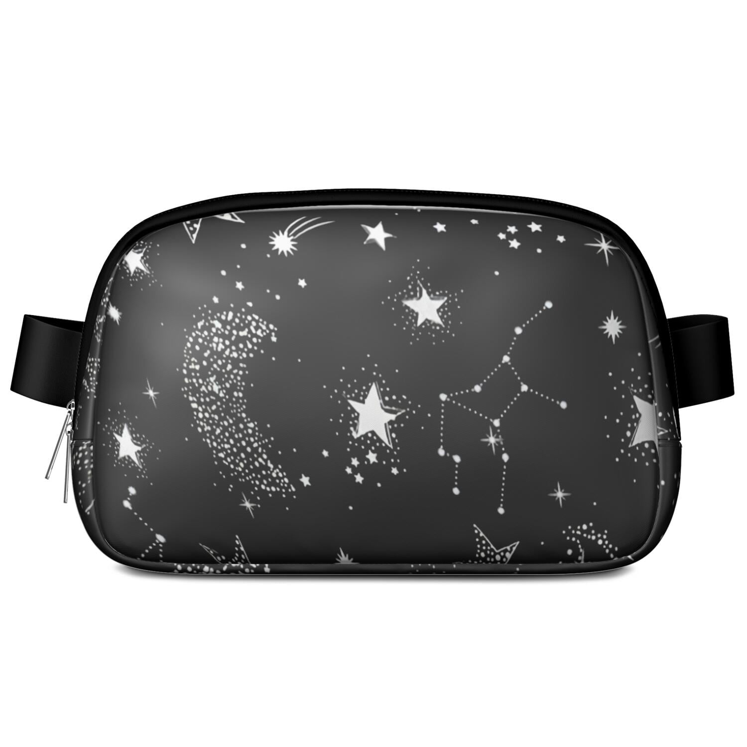 Gothic Moon Fanny Pack - Waterproof adjustable waist bag with celestial ...