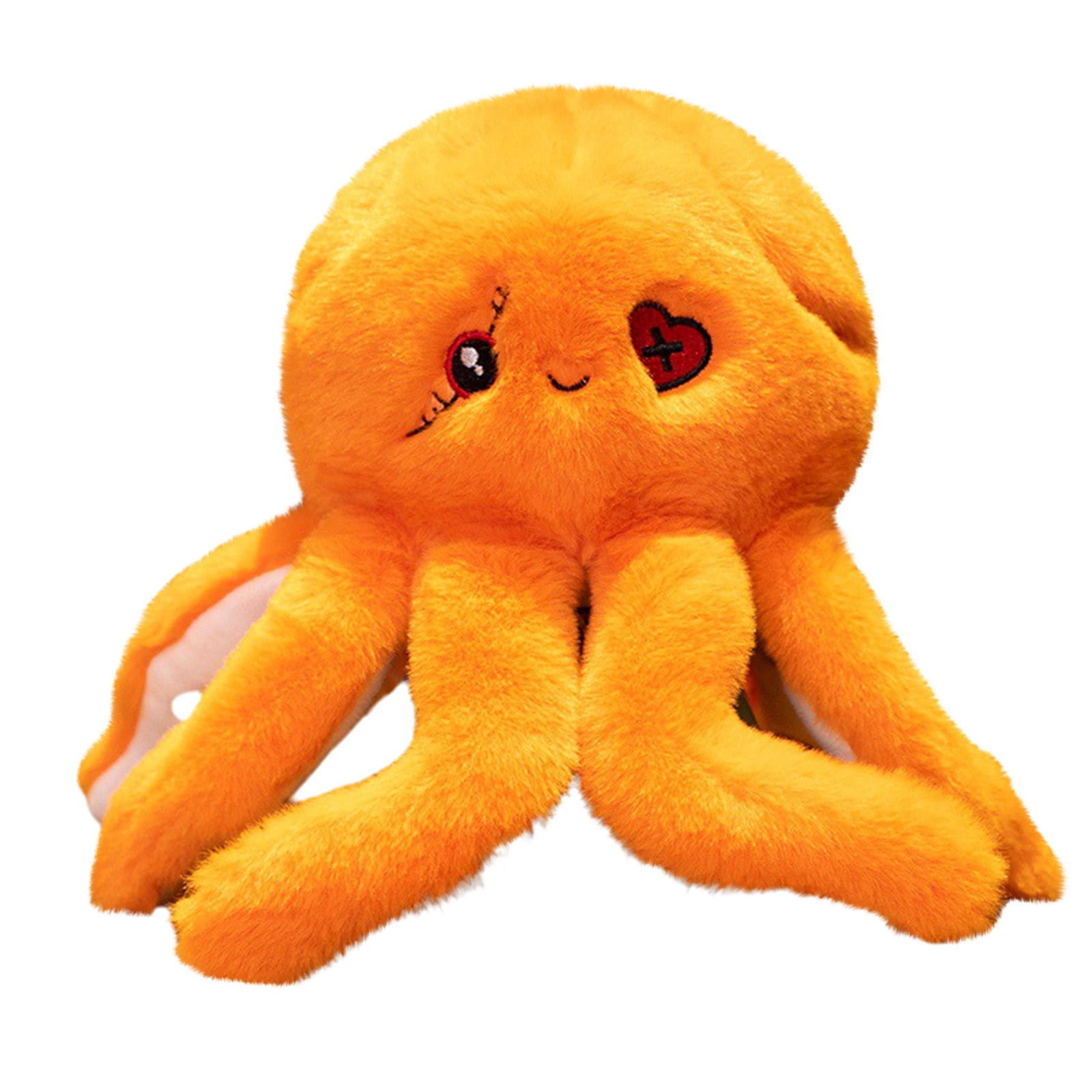 Gothic Octopus Plush Toy Furry Realistic Marine Octopus Plushie Dolls ...