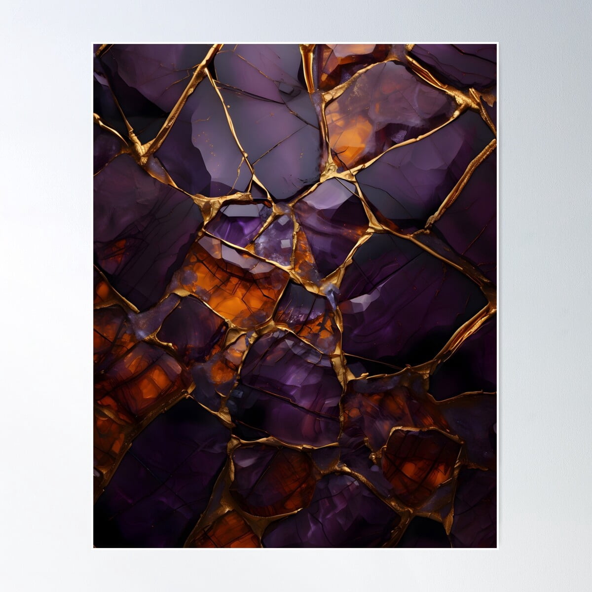 Gothic Opulence Poster Wall Art, Modern Wall Decor For Living Room ...