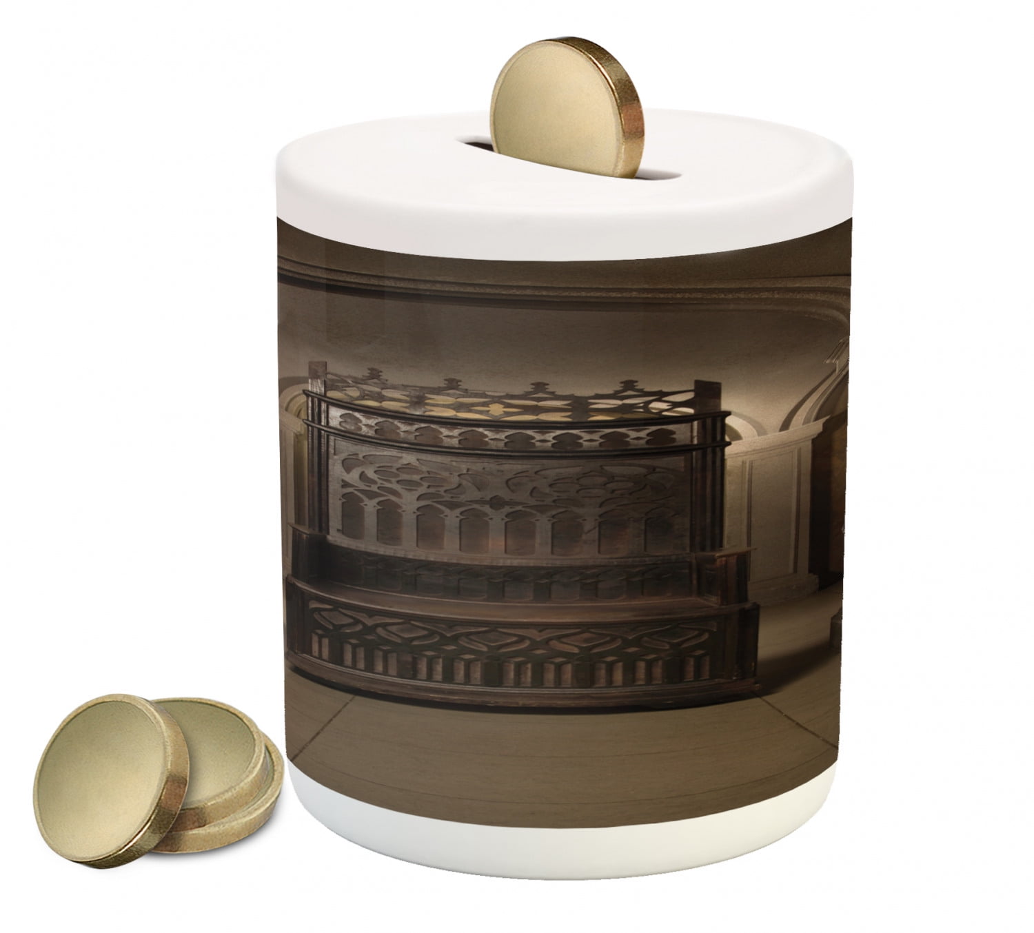 Gothic Piggy Bank, Royal in Medieval Castle Renaissance Kingdom ...