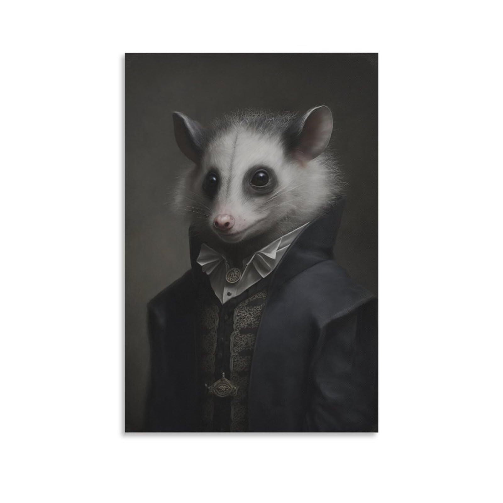 Gothic Possum Vintage Poster, Art Poster Print, Home Decor, Victorian ...
