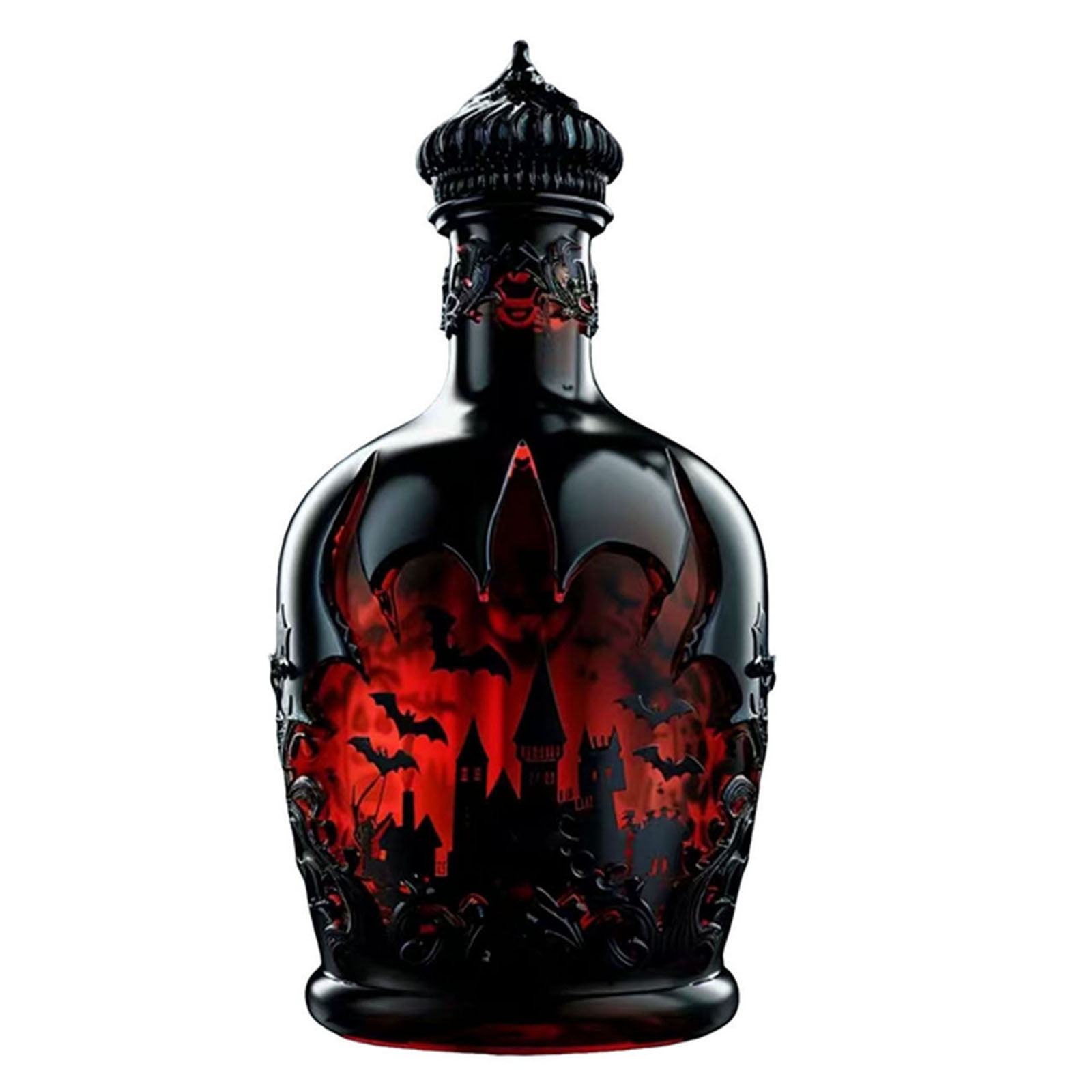 Gothic Potion Style Liquor Glass, Vampire Elixir Bottle, Halloween ...