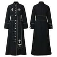 LED Dresser Unisex Clergy Cassock Pulpit Robe - Pastor Bishop Vestment ...
