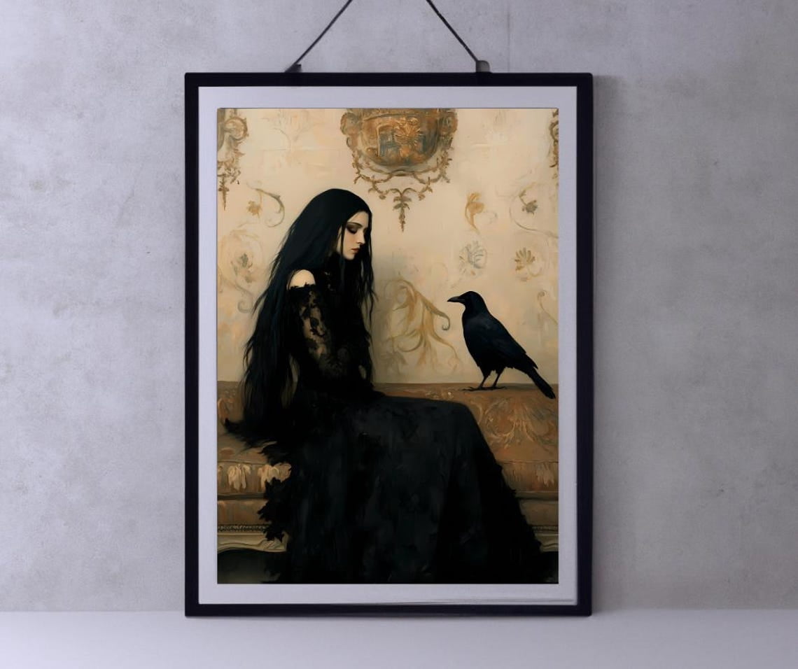 Gothic Princess, Artful Raven Art, Dark Romance, Gothic Beauty Fine Art ...