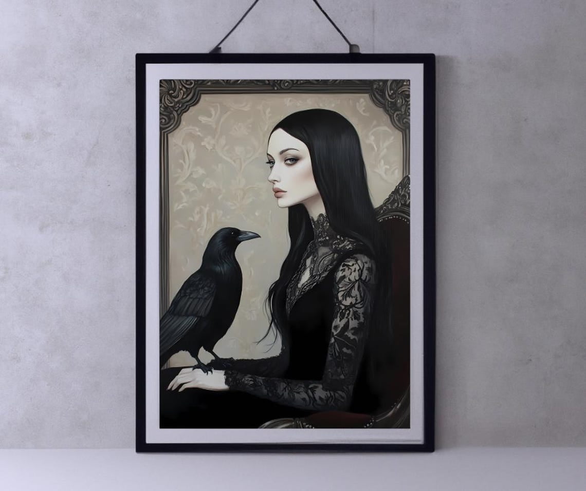 Gothic Princess, Artful Raven Art, Dark Romance, Gothic Beauty Fine Art ...