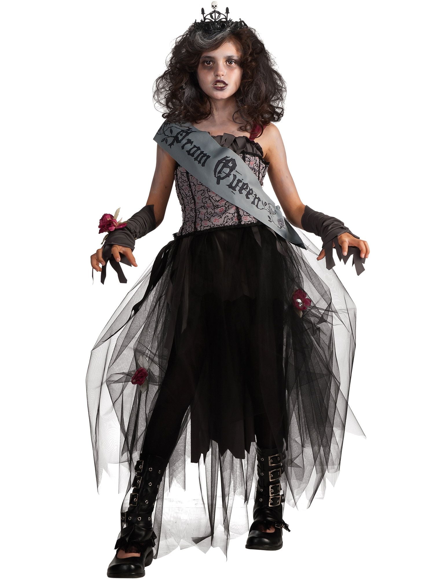 Rubies Goth Zombie Prom Queen Costume for Kids, Girls Large - Walmart.com