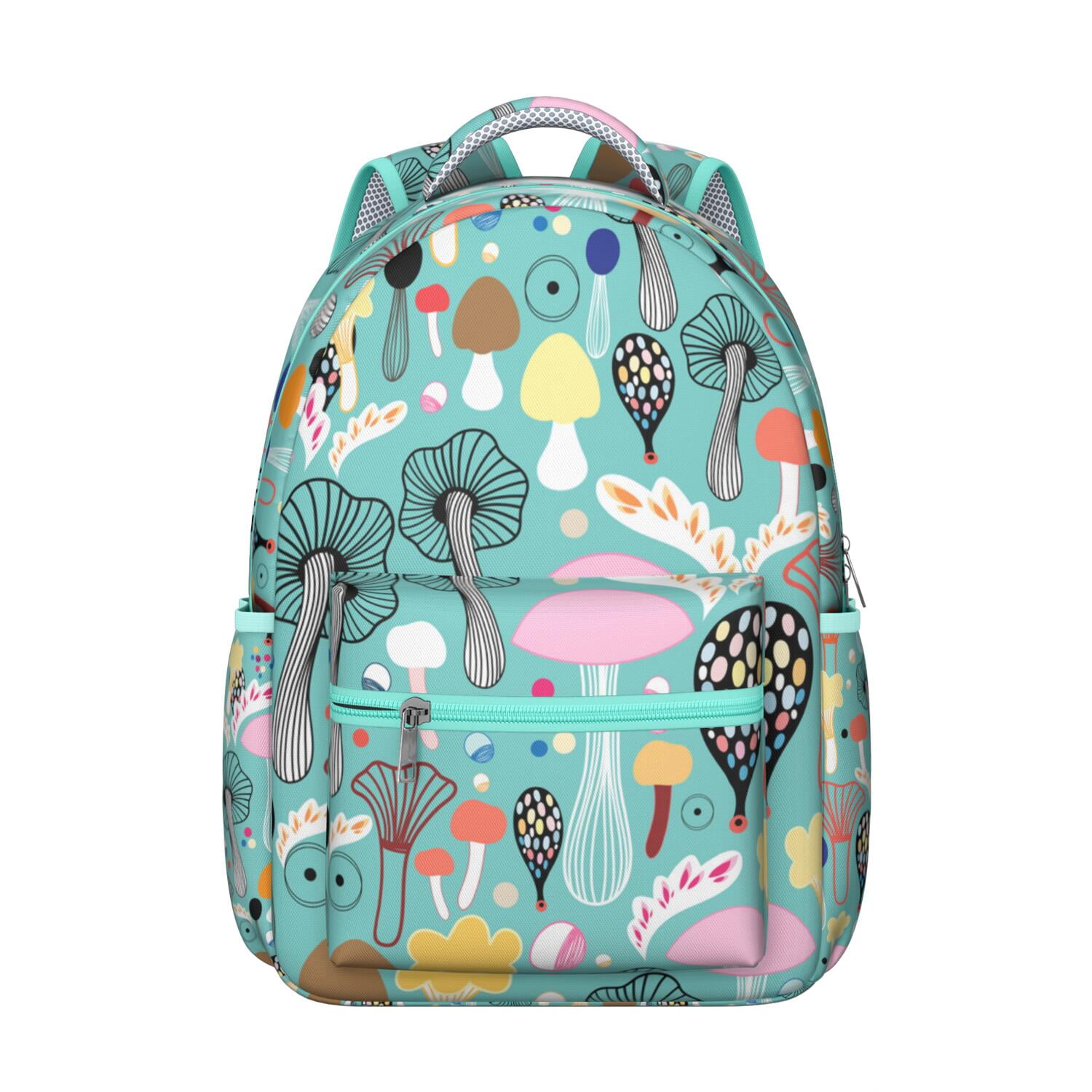 Gothic Psychedelic Mushroom Backpack Trippy Magical Forest Boho ...