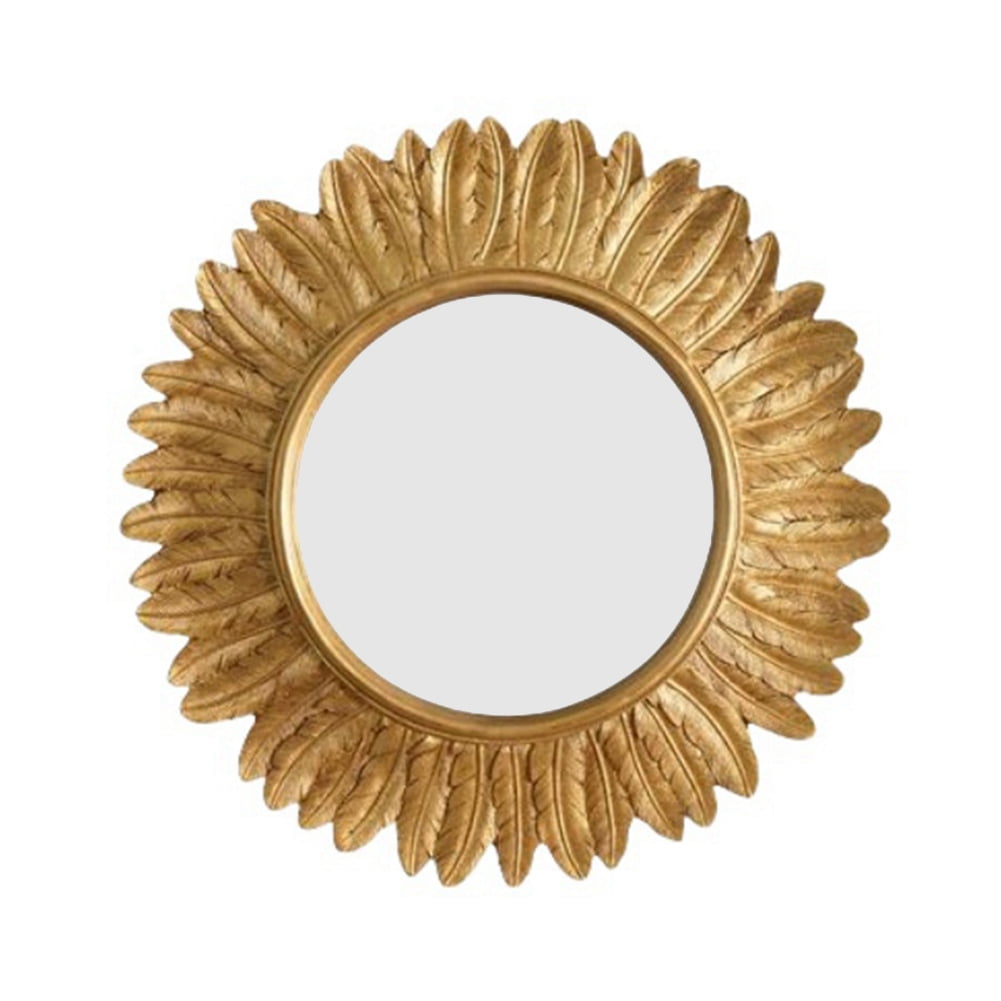 Gothic Retro Decorative Mirrors Nordic Princess Round Macrame ...