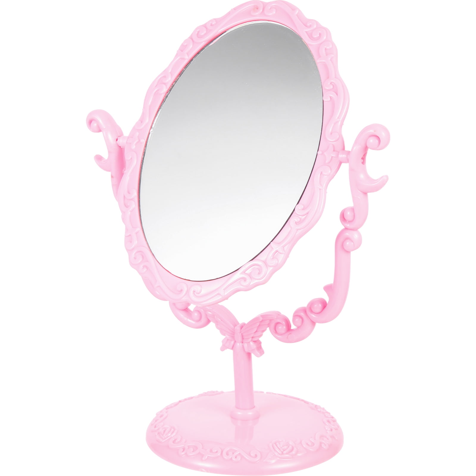 Gothic Rotating Mirror Light up Mirror for Makeup Cosmetics Mirror Desk ...