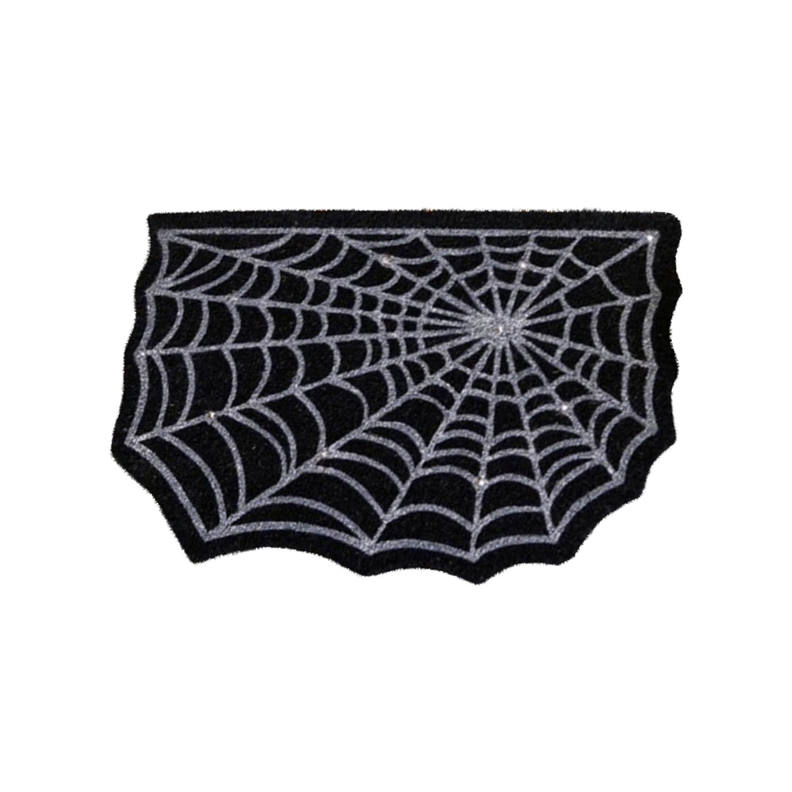 Gothic Rug Spider Web Indoor Halloween Rug,Plush Gothic Cute Fun ...