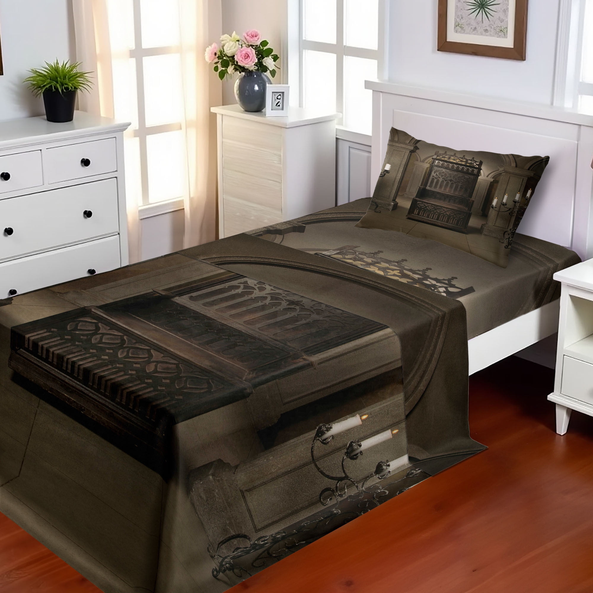 Gothic Sheet Set, Royal in Medieval Castle Renaissance Kingdom Heritage ...