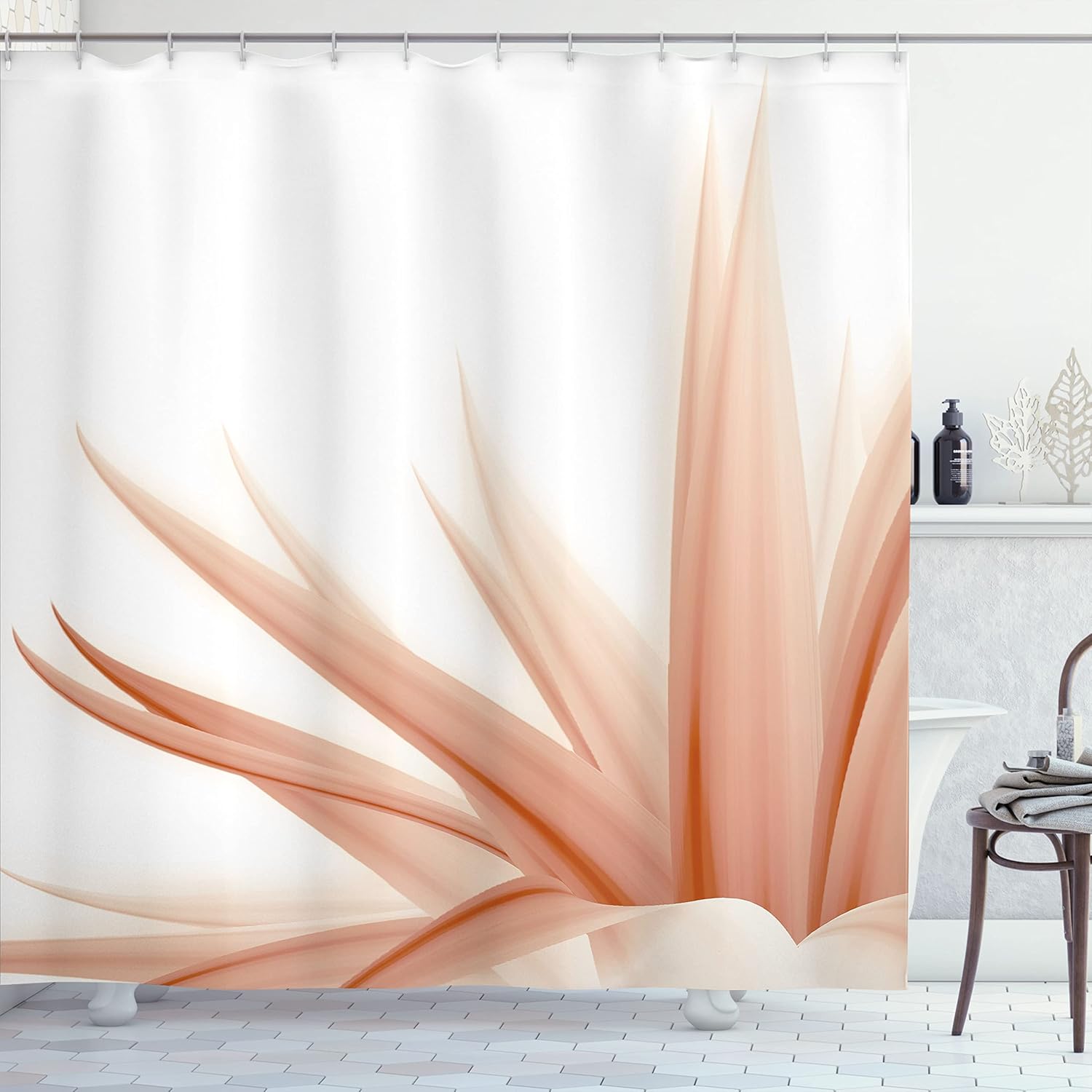 Gothic Shower Curtain, Greek Style Scene Climber Pillow Fruits Vine and ...