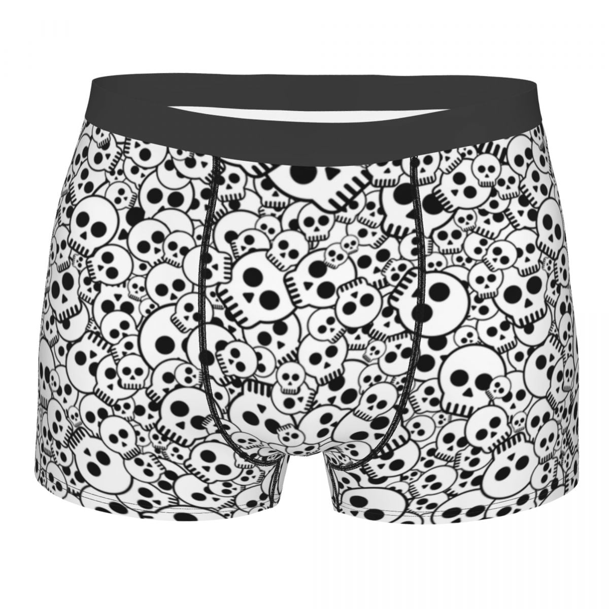 Gothic Skeleton Horror Death Skull Underwear Male Sexy Printed Custom ...