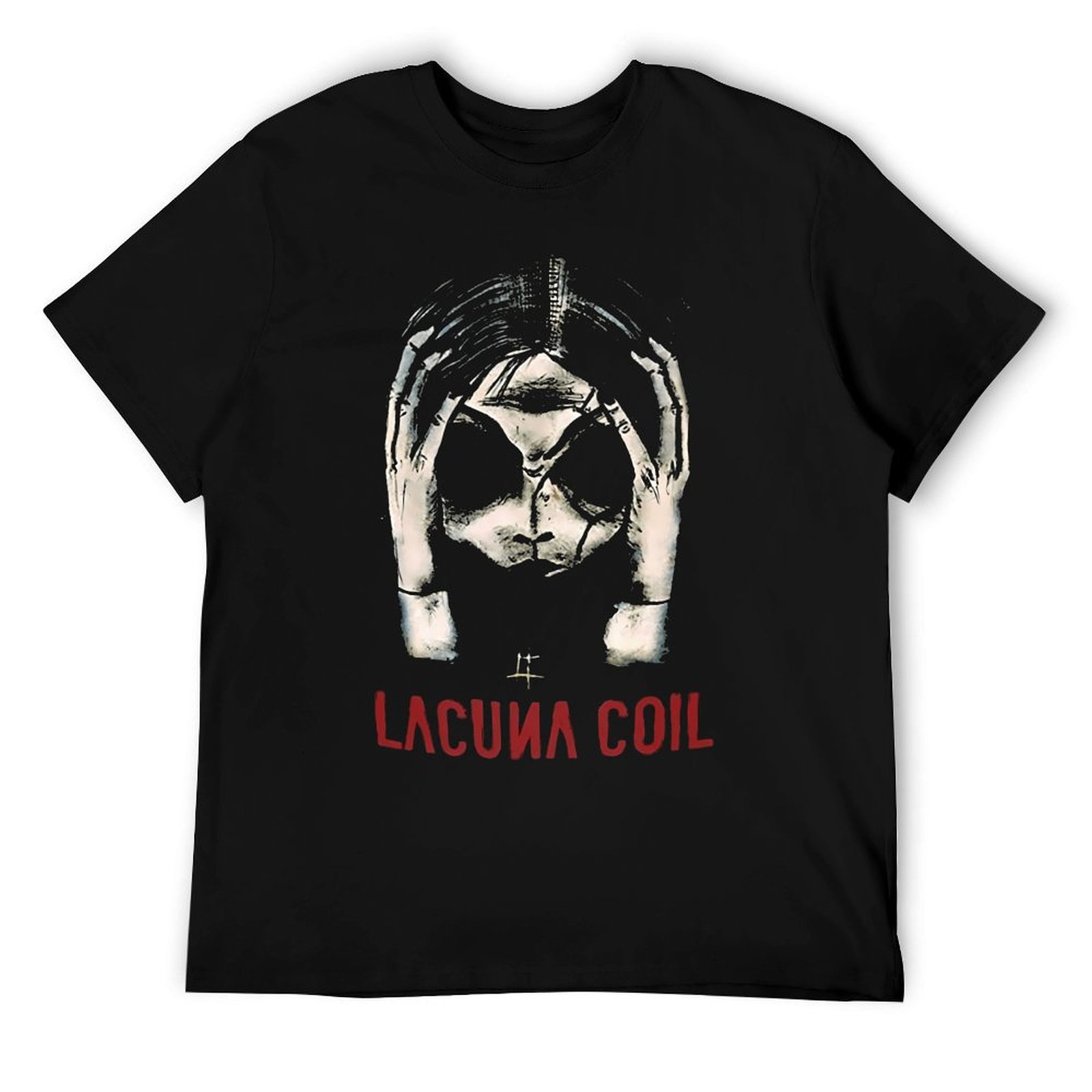 Gothic Skull Metal Graphic Tee – Dark Aesthetic Rock Shirt for Men And ...