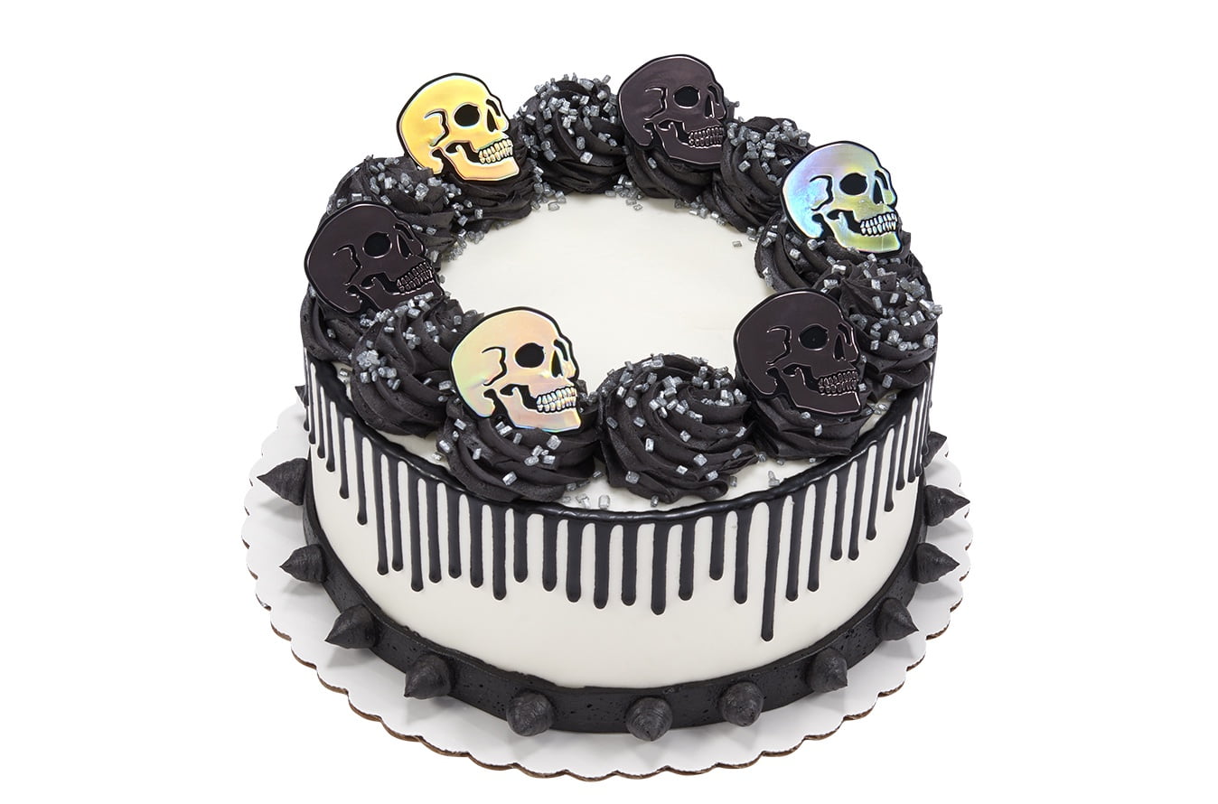 Gothic Skulls ROUND CAKE - Walmart.com