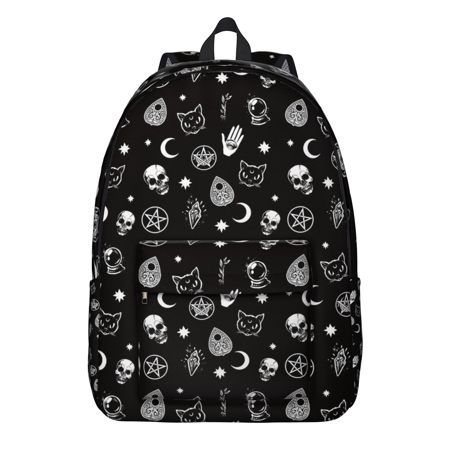 Gothic Starry Night Backpack, Lightweight School Bag Featuring Ethereal ...