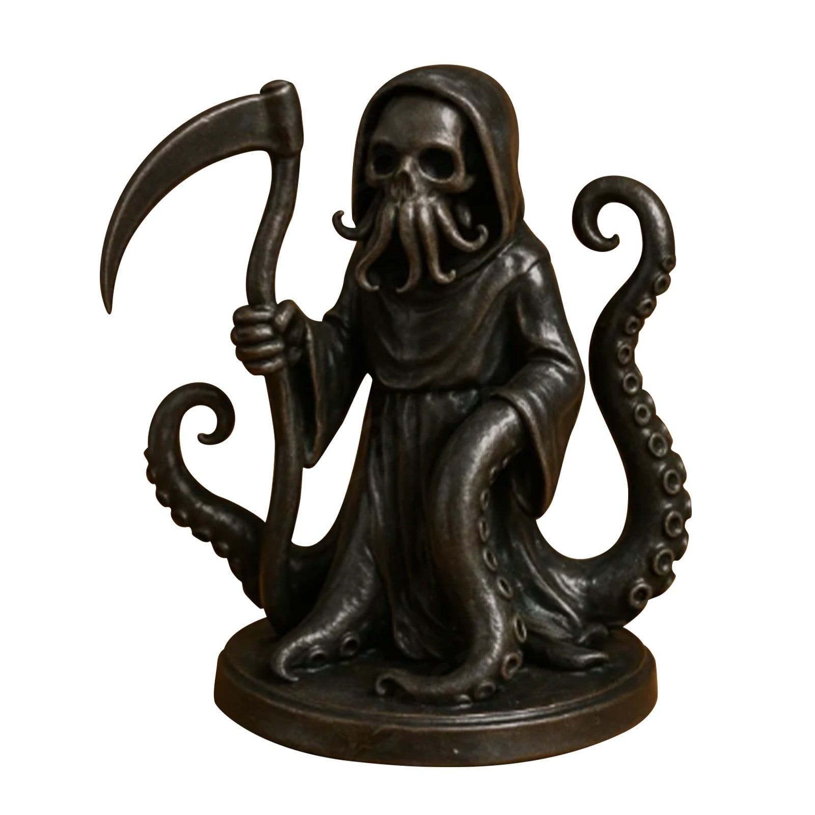 Gothic Statue Desktop Ornament - Macabre Artwork for Home Decoration ...