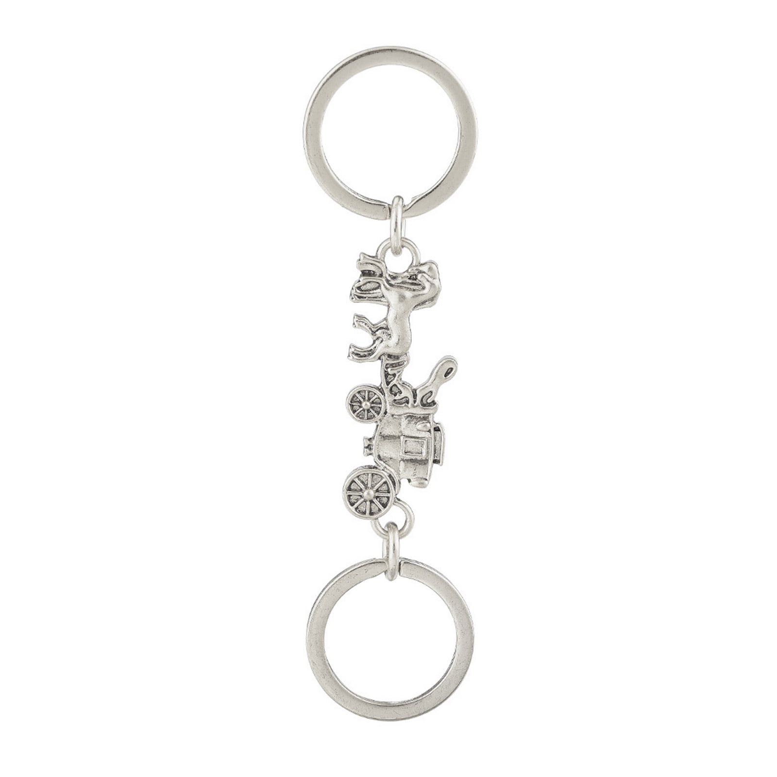 Gothic Steampunks Adjustable Keychain With Carriage Designs and ...