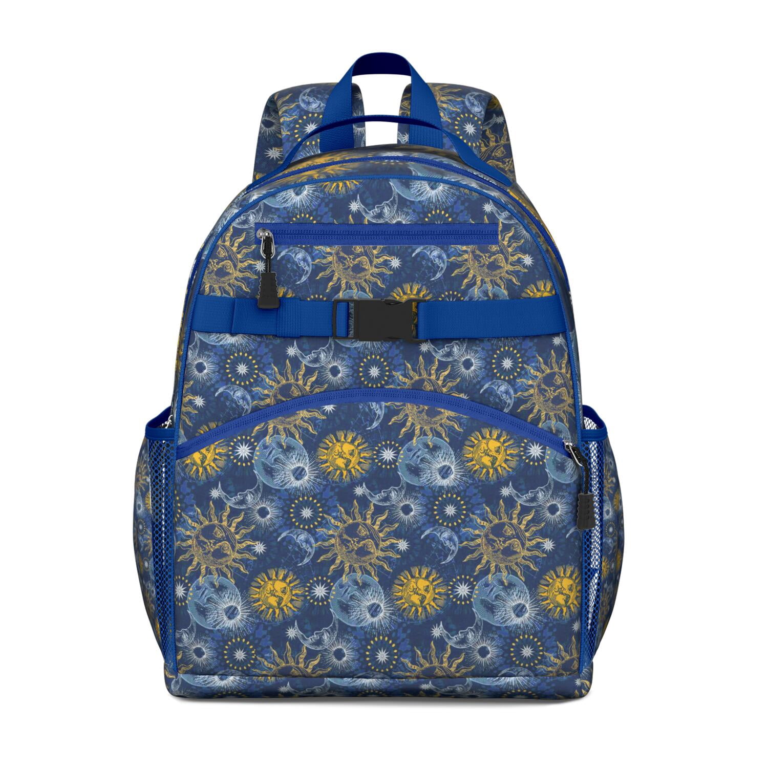 Gothic Students Backpack with Cosmic Eclipse, Astral Constellation and ...