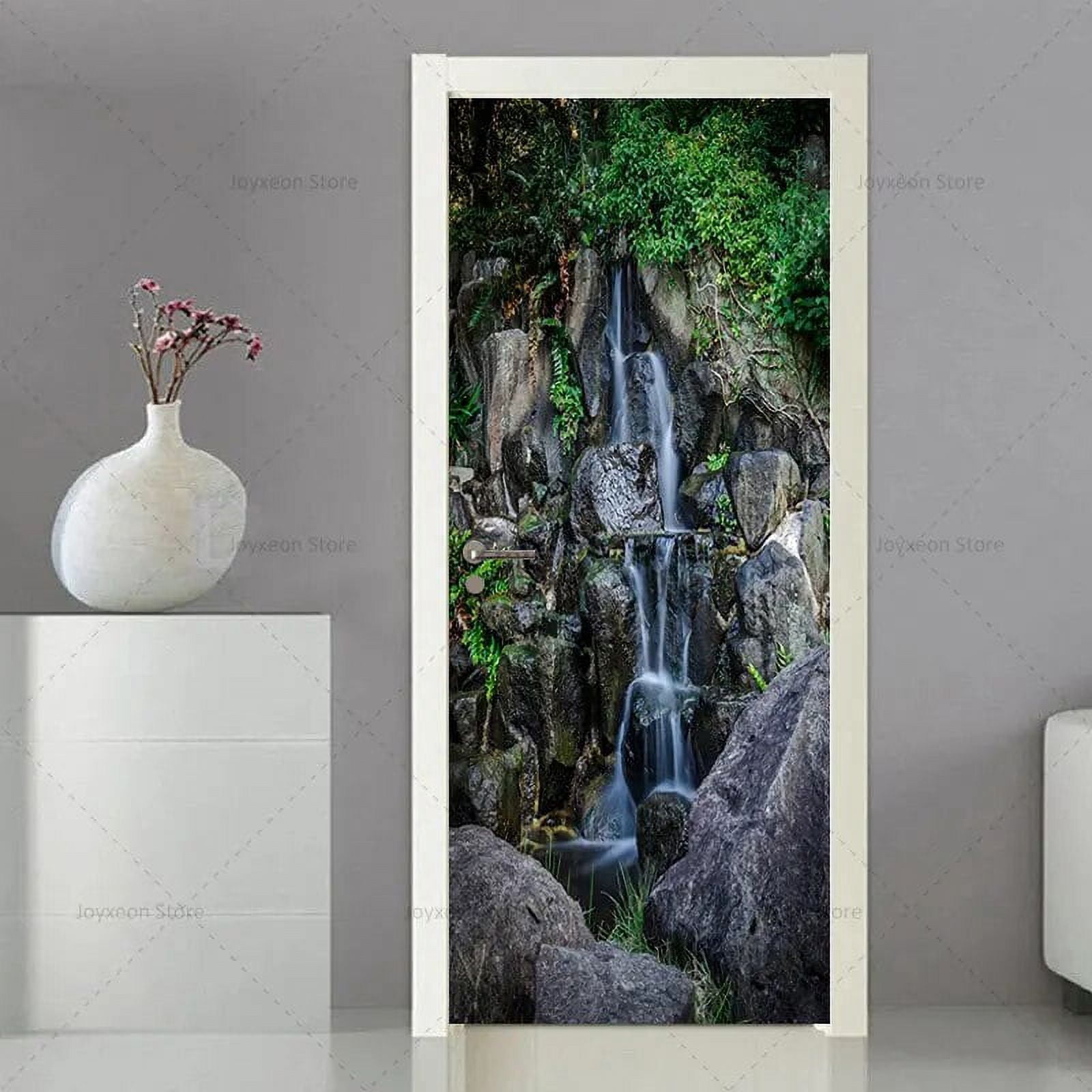 Gothic Style Door Sticker Forest Pastoral Cozy Poster Suitable for ...