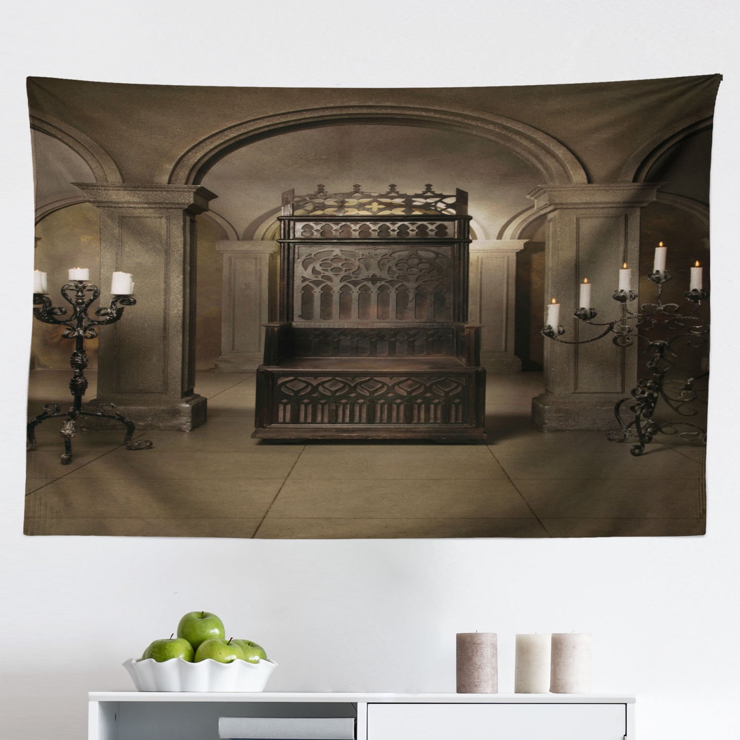 Gothic Tapestry, Gothic Stone Quarter of Barcelona Spain Renaissance ...