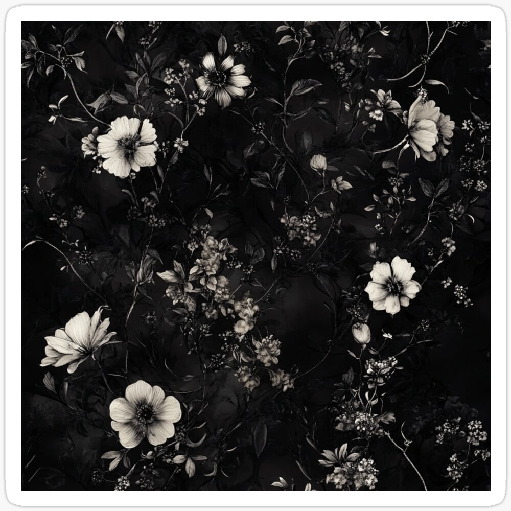 Gothic Tones In Bloom Sticker Kir-2653 - Walmart.com