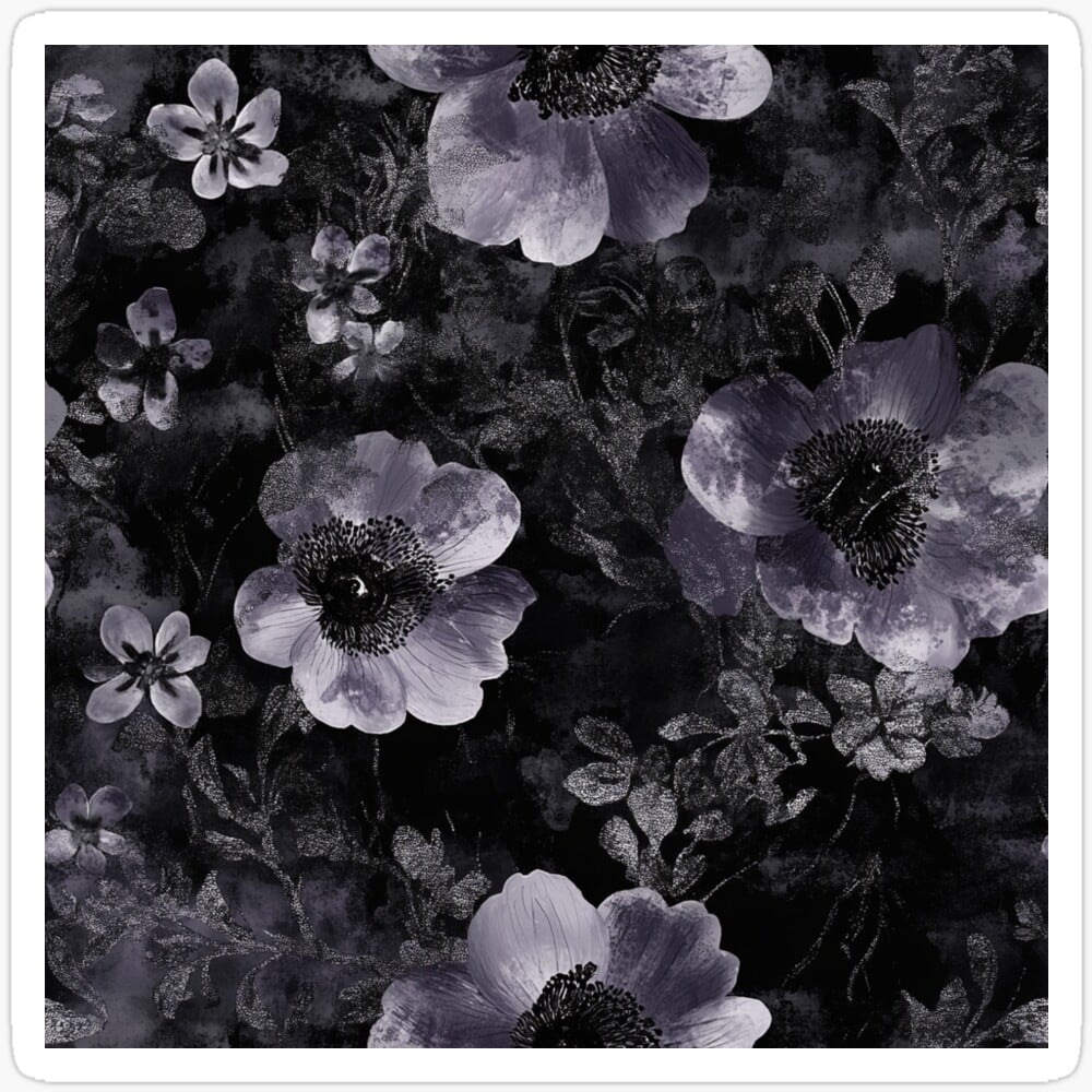 Gothic Tones In Bloom Sticker Kir-2658 - Walmart.com