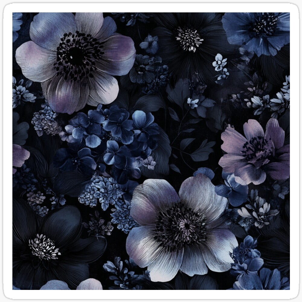 Gothic Tones In Bloom Sticker Kir-2678 - Walmart.com