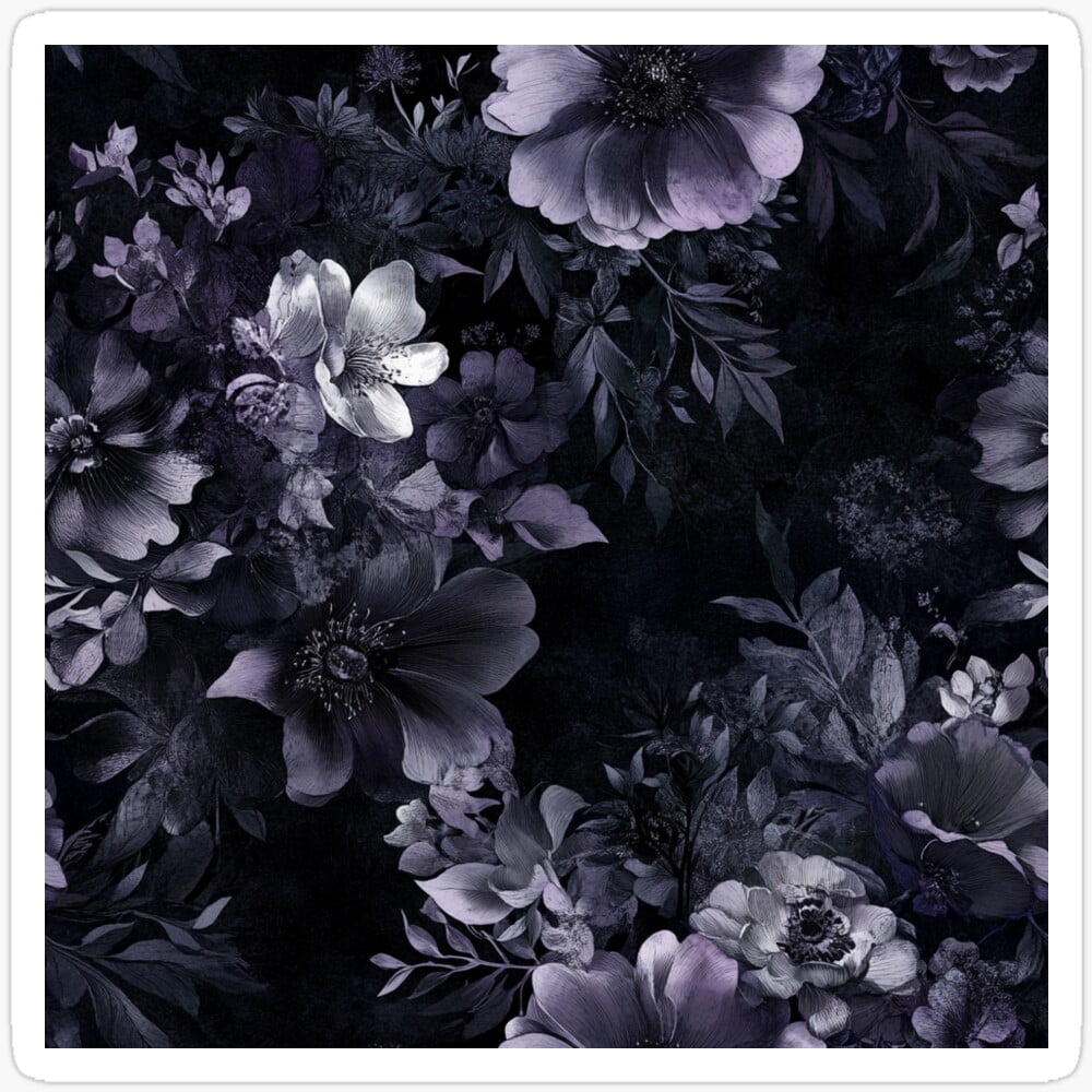 Gothic Tones In Bloom Sticker Kir-2679 - Walmart.com