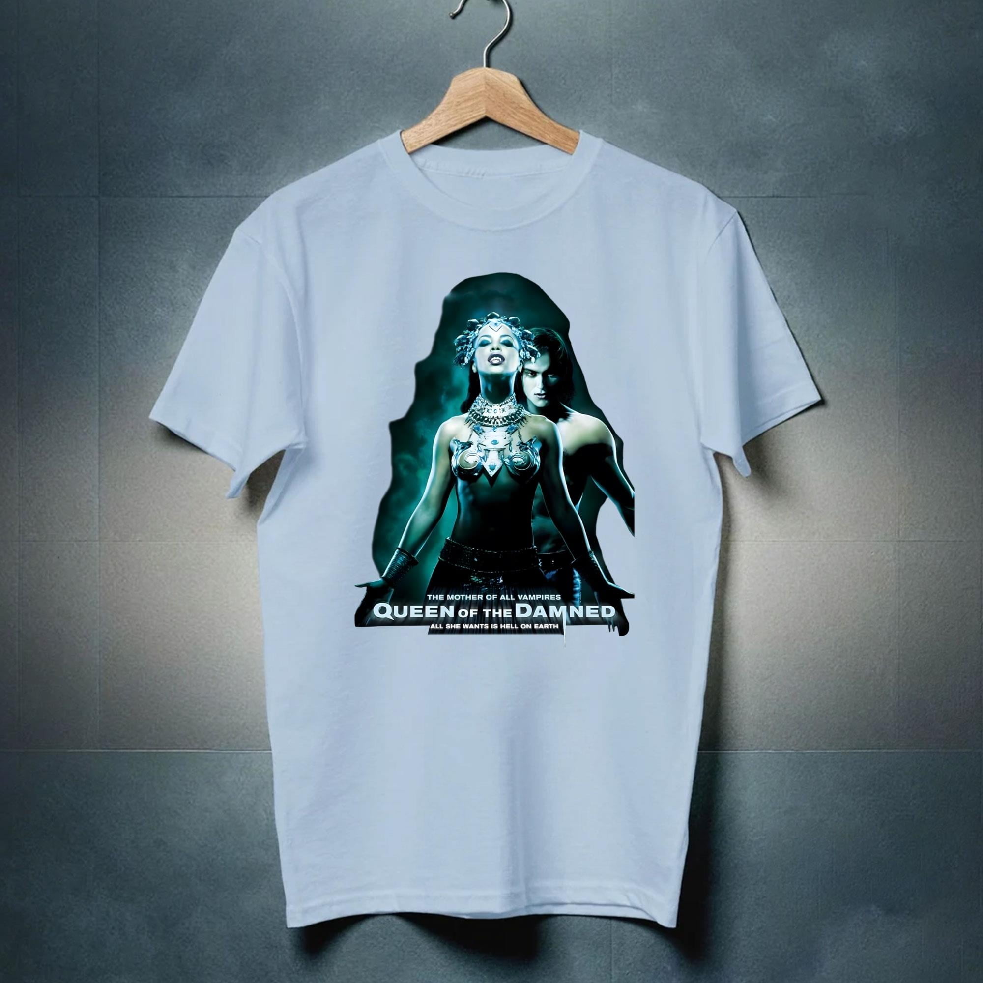 Gothic Vampire Poster Style BLACK T SHIRT v1 Design Full Sizes-TH33423 ...