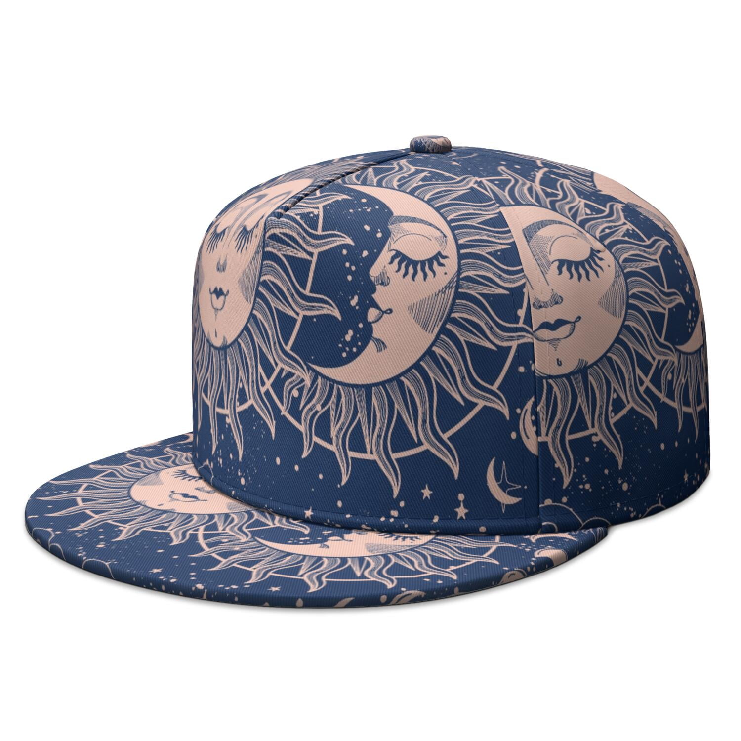 Gothic Witchy Aesthetic Baseball Cap - Flat Brim Adjustable Snapback ...