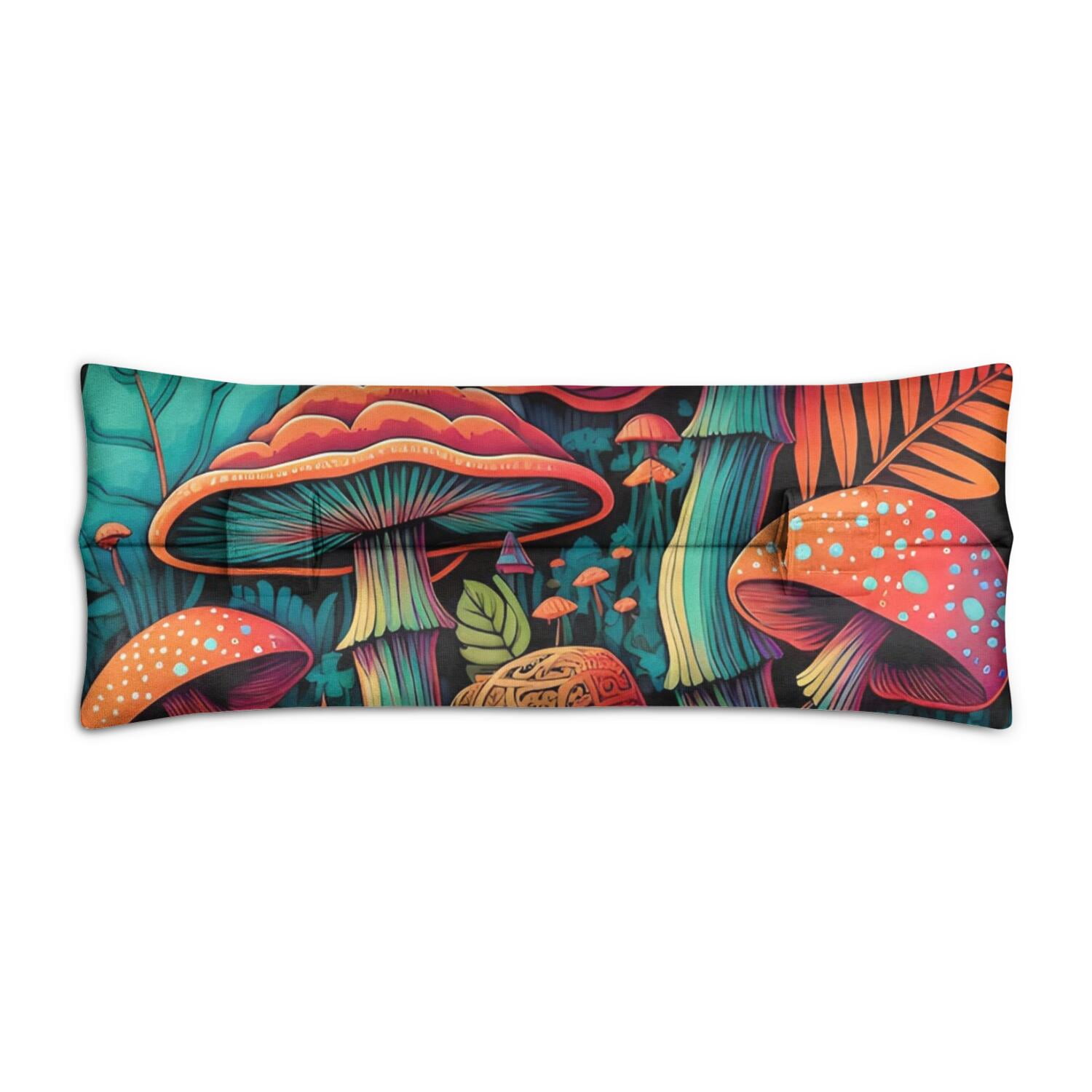Gothic Witchy Mushroom Seatbelt Pillow - Post-Surgery Mastectomy Breast ...