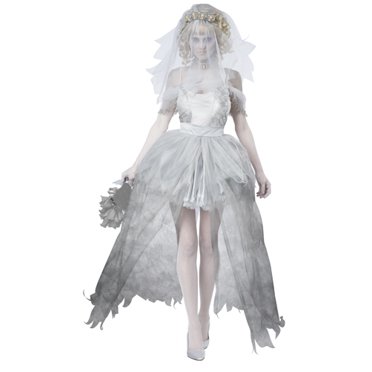 Zombie Bride Adult Costume - X-Large - Walmart.com