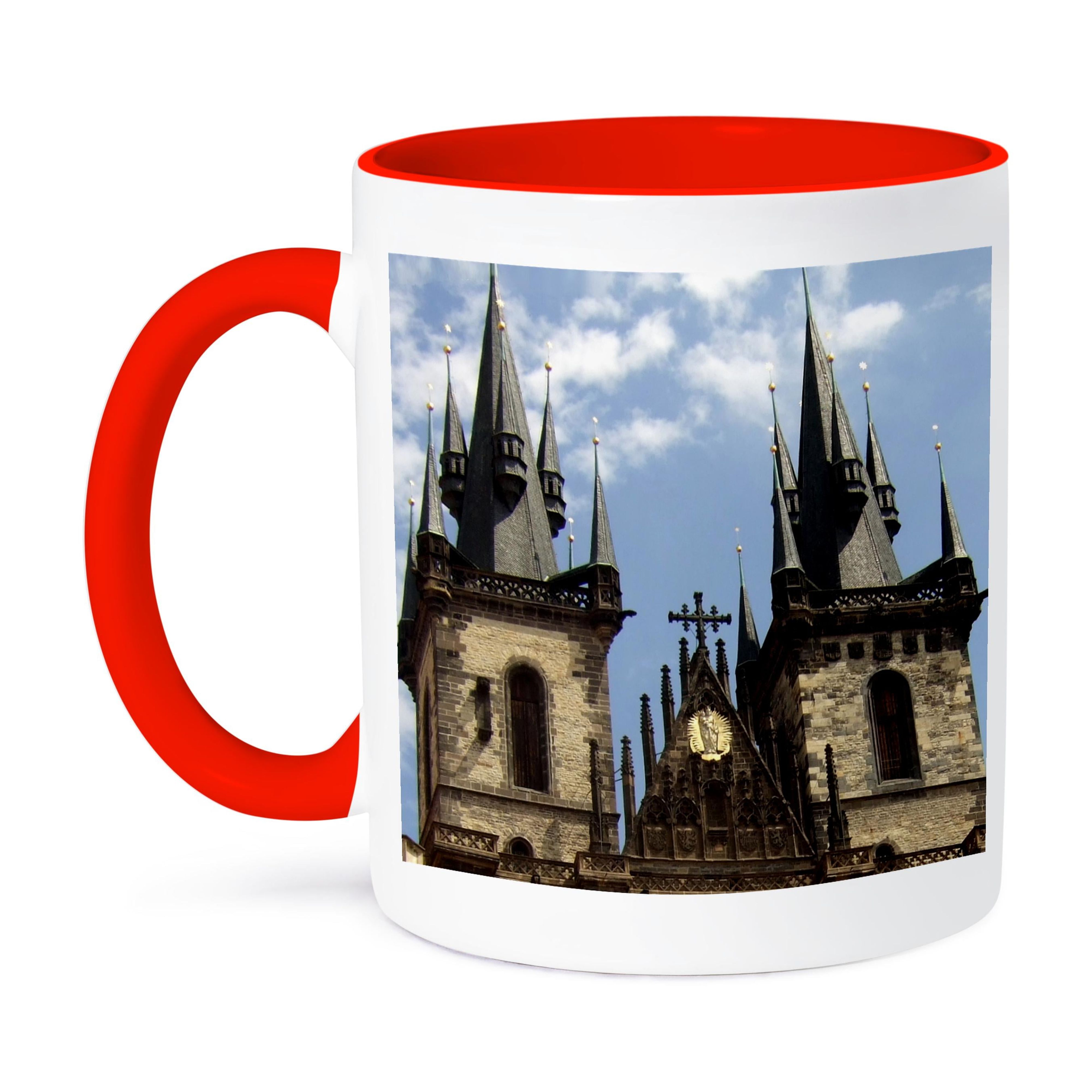 3dRose, Gothic black church spires - spooky creepy building reminiscent ...