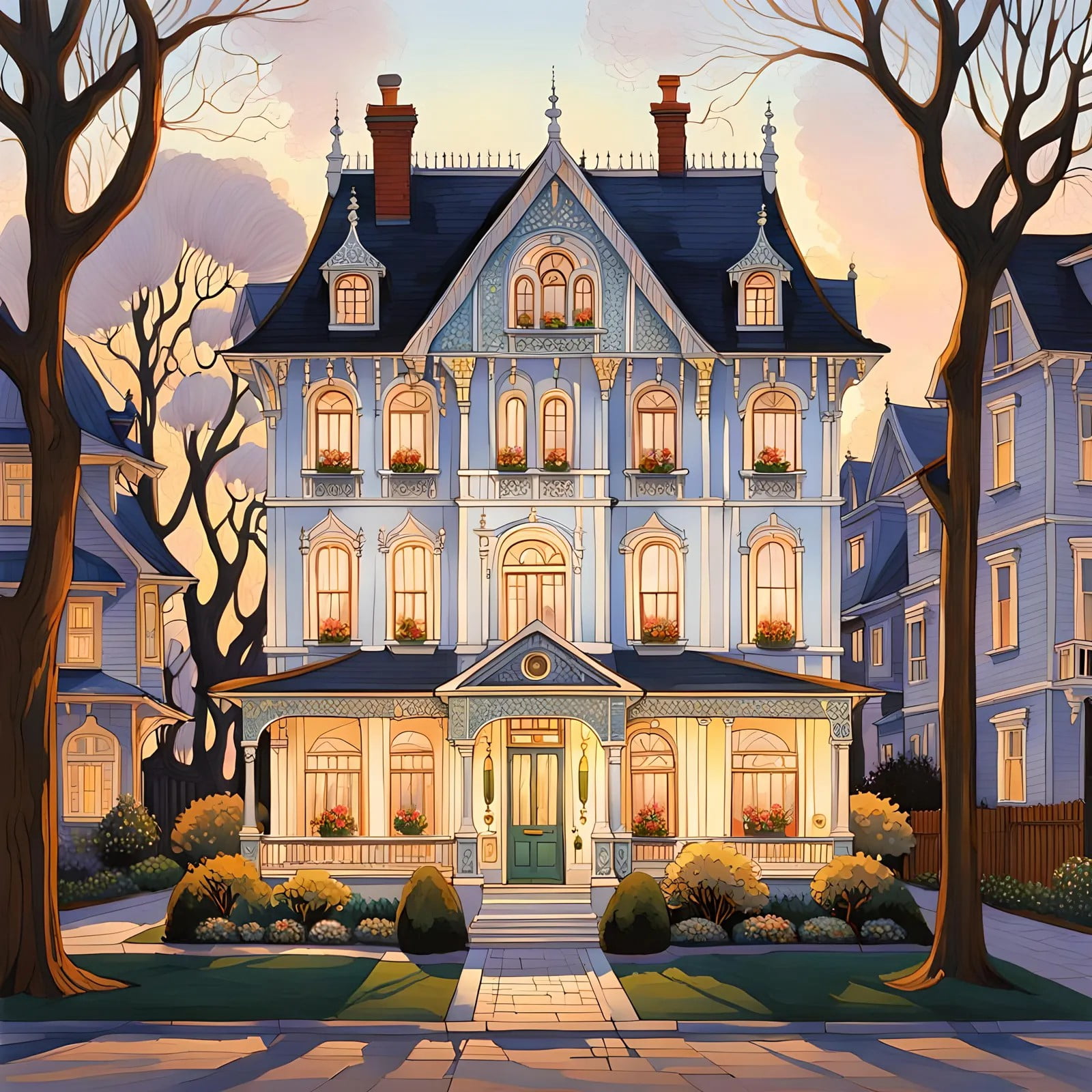 Gothic woodworking - 500-piece jigsaw puzzle for spa architecture ...